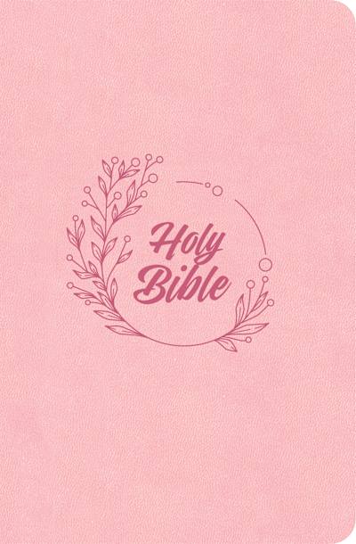 KJV Compact Bible, Value Edition, Soft Pink LeatherTouch | Lifeway