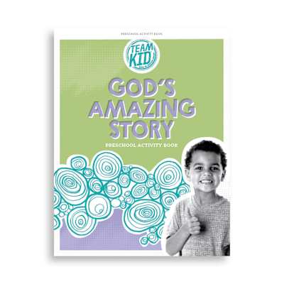 Preschool TeamKID: God's Amazing Story - Activity Book | Lifeway
