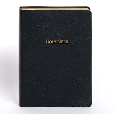 NASB Super Giant Print Reference Bible, Black LeatherTouch | Lifeway