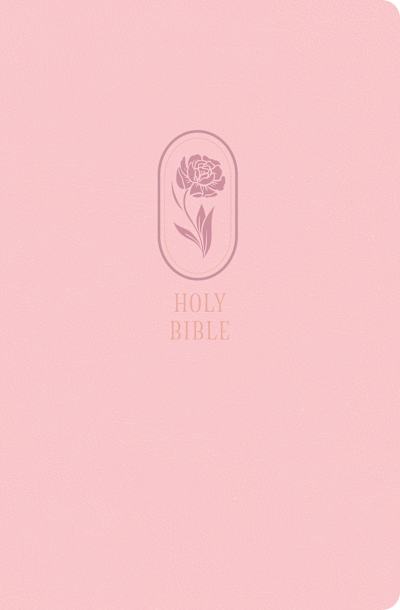 KJV Large Print Personal Size Reference Bible, Pink LeatherTouch | Lifeway
